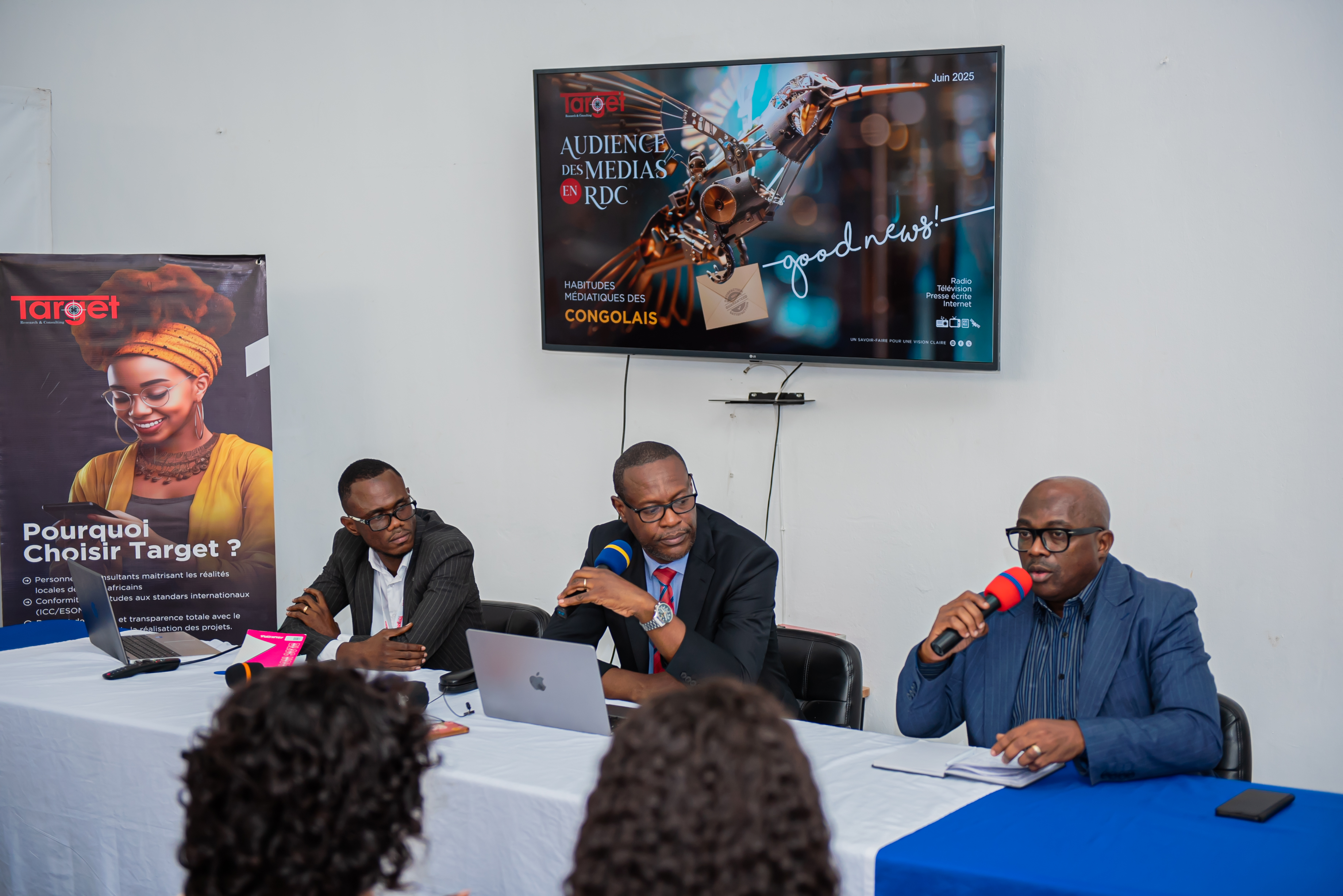 MEDIA 2025: Target Sarl Launches 9th Edition Before Kinshasa Press : Target Sarl